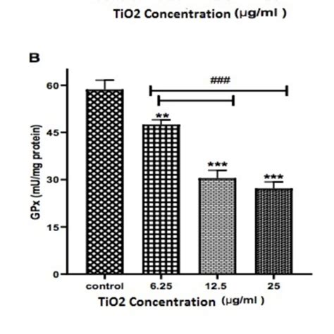 Effect Of Tio2 Nanoparticles On Hct116 Cell Viability By Using 24 H Mtt