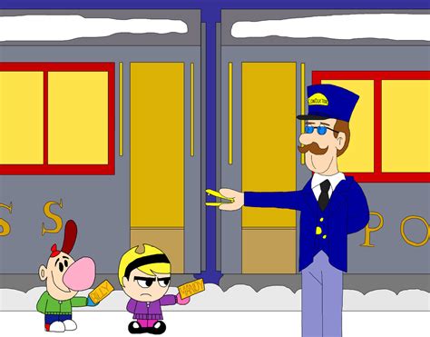 Billy And Mandy On The Polar Express By Melv2002 On Deviantart
