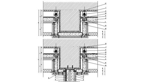 Drawing Details Of Structural Blocks 2d View Autocad Software File