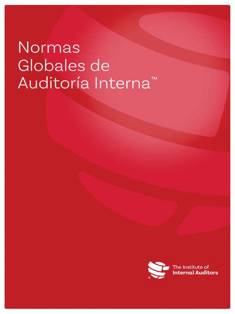 Global Internal Audit Standards Spanish Pdf Auditoría Planificación