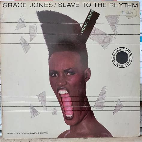 Grace Jones Slave To The Rhythm Lp Plak