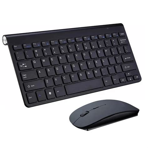 Wholesale Qh 001 2 4g Wireless Mini Keyboard Mouse Set Black Tvcmall