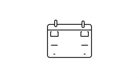 Days Passing Calendar Infographics Motion Graphics Ft 3d Animation
