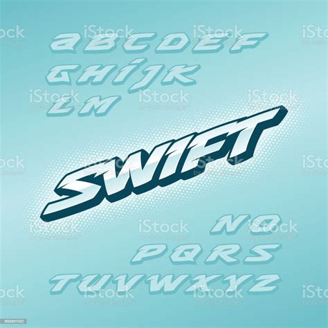 신속 빠른 강한 미래 알파벳 글자입니다 벡터 글꼴입니다 라틴 편지입니다 속도에 대한 스톡 벡터 아트 및 기타 이미지 속도 컴퓨터 글자 스포츠 레이스 Istock