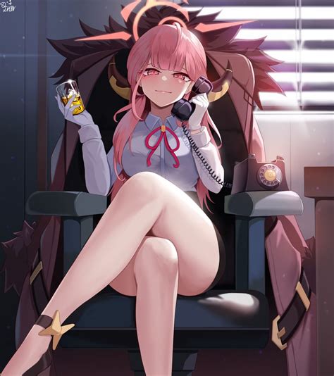 Aru Blue Archive Drawn By Jhin Danbooru