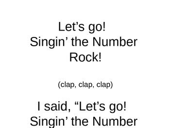The Number Rock Powerpoint Greg And Steve By Christas Corner Tpt
