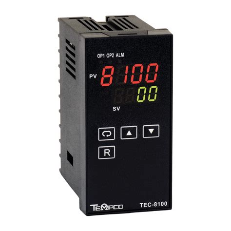 Tempco Tec 8100 1 8 Din Size Temperature Controller 5fyj5 Tec34026 Grainger