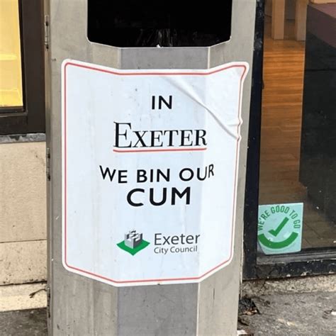 Exeter Has Cumpsters R Greatbritishmemes