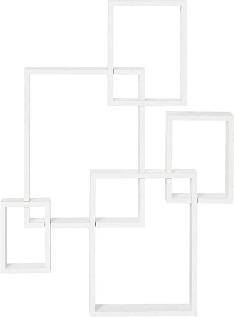 Homcom Floating Interlocking Cube Wall Shelf • Price