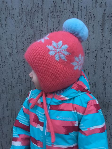 Детская шапка спицами