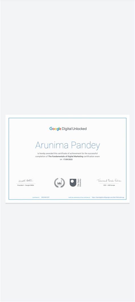 Arunima Pandey On Linkedin Successfully Done With The Valuable Course