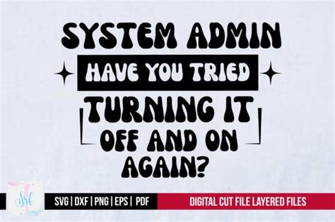 System Admin Svg Design Graphic By Svgstudiodesignfiles Creative Fabrica
