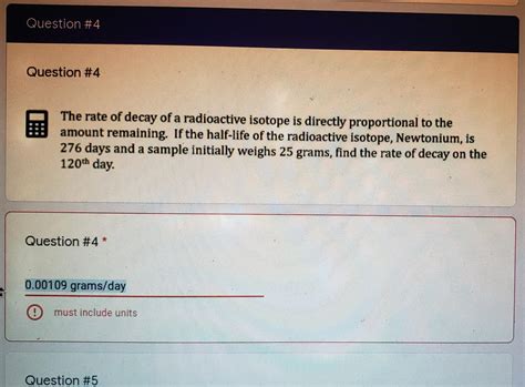 12th Grade AP Calculus AB Exponential Decay I Have Tried Several Different Methods And