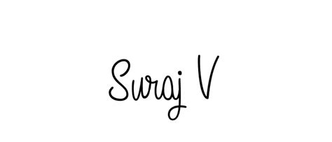 99 Suraj V Name Signature Style Ideas Outstanding Online Autograph