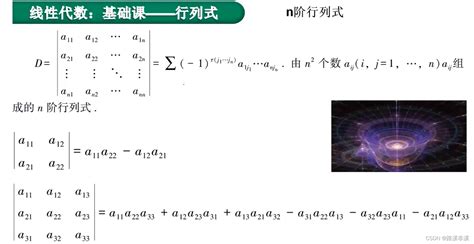 线代：认识行列式、矩阵和向量 行列式矩阵向量组的区别 csdn博客