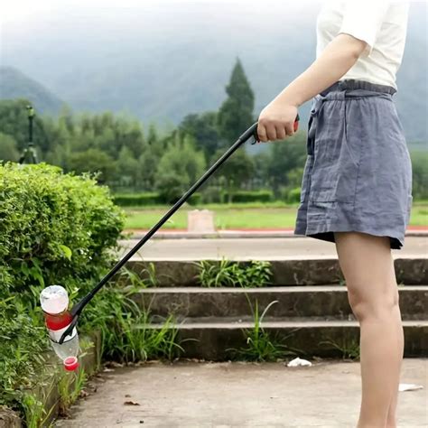 Ship From Sg 80cm Clothes Reacher Rubbish Picker Long Garbage Trash