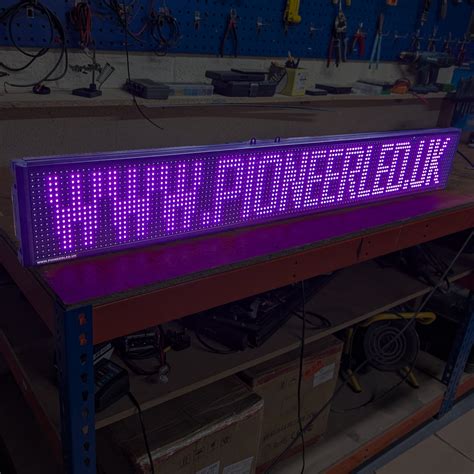 131x19cm Indoor Single Line Scrolling Sign Pioneerled Store