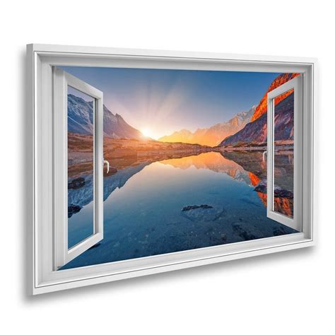 Islandburner Leinwandbild Bild Auf Leinwand Fensterblick Wunderschöne