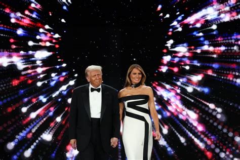 Inaugural Balls 2025 Donald Trump Melania At The Parties