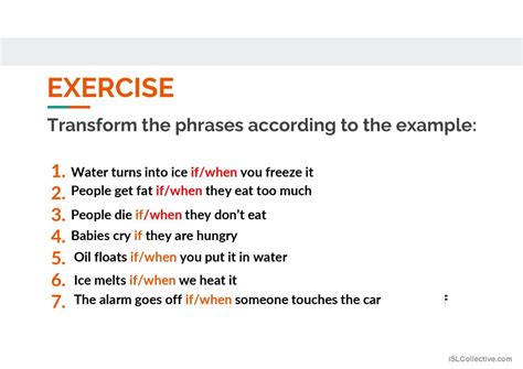 The Conditionals 0 To 3rd General G Deutsch Daf Powerpoints