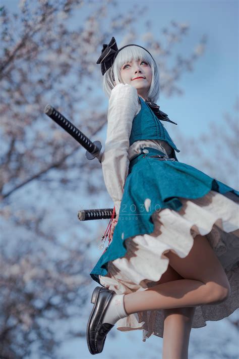 修正版 東方project 魂魄妖夢 コスプレ衣装 二色選び自由 風 ウィッグ 靴別売りコミック、アニメ、ゲームキャラクター｜売買された