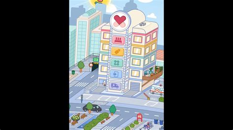 Toca Life World Hospital Tour~review~hidden Secret Youtube