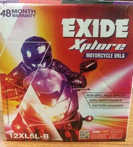 Amaron Capacity Exide Xplore Bike Battery XL L B At Piece In Hyderabad