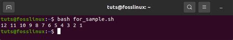 35 Bash Script Examples | FOSS Linux