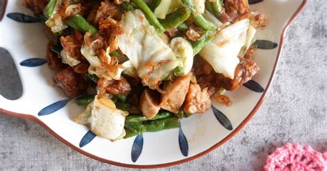 Resep Tumis Kacang Panjang Tempe Oleh Airachman Cookpad