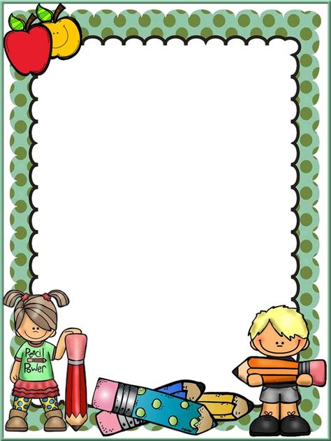 Kindergarten Paper Border