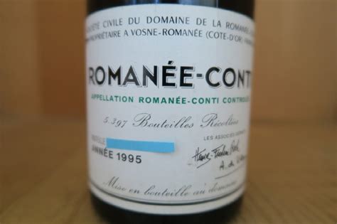 Yahoo オークション wineluvs 1995年 DRCロマネコンティDomaine