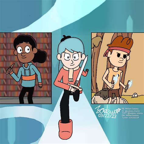 Hilda Frida And David By Williamsadewa On Deviantart