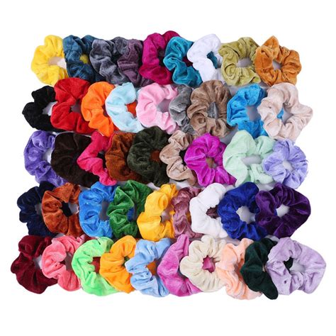 Velvet Elastics Bands Scrunchy Hair Ties Ropes Scrunchie Hair Scrunchies For Women Girls Hair