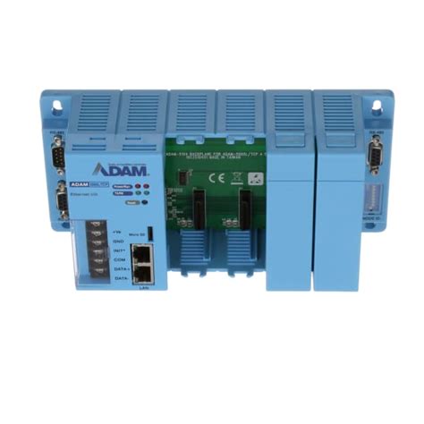 Advantech Adam 5000l Tcp Be Plc Expansion Module 4 Slot Distributed System For Ethernet
