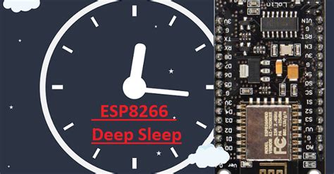 Tout Sur Le Deep Sleep Des Esp8266 Esp01 Esp01 Et Nodemcu Esp12e
