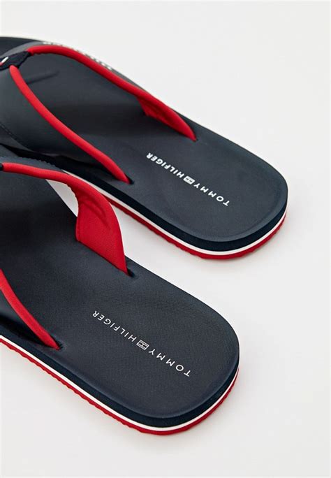 Сланцы Tommy Hilfiger, цвет: синий, RTLADL436001 — купить в интернет ...