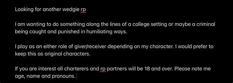 Wedgie Rp By Mrswedgie On Deviantart
