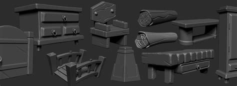 Stylized Objects Imm Brush Pack Flippednormals