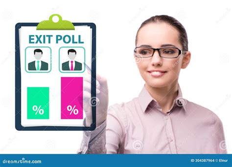 Exit Poll Concept For Elections Stock Photo Image Of Data Political 304387964