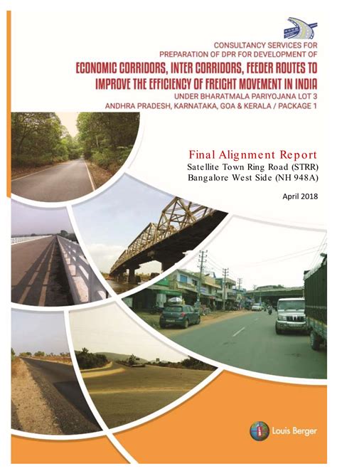 Final Alignment Report Satellite Town Ring Road Strr Bangalore West