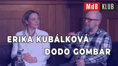 MdB KLUB talkshow Erika Kubálková Dodo Gombár hosté Jonáše Floriána díl YouTube