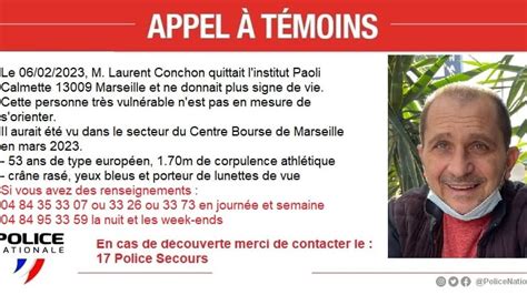 Marseille un appel à témoin lancé après la disparition d un homme très vulnérable en février