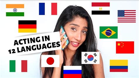 Polyglot Acting In 12 Languages Guess Where I Am From Youtube