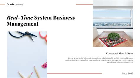 Oracle Minimal Presentation Powerpoint Template Presentation Templates