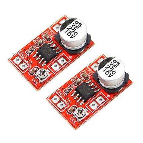 2pcs Dc 5v 12v 6v 9v Micro Electret Microphone Amplifier Mini Mic Condenser
