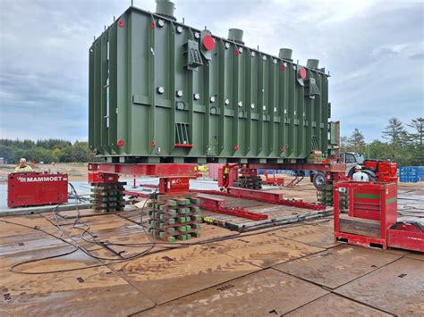 Mammoet Delivers 200t Transformer In North Denmark Heavy Lift News