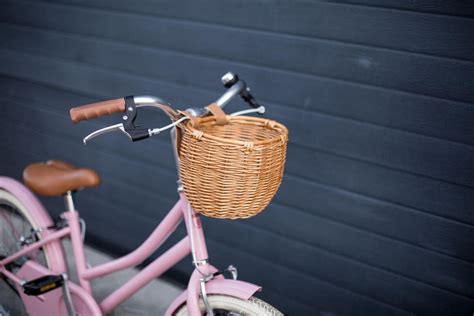Cesta De Mimbre Para Bicicleta De Niños Lapedaleriaes