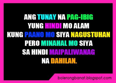 Ang Tunay Na Pag Ibig Yung Hindi Mo Alam Kung Paano Mo Siya Nagustuhan