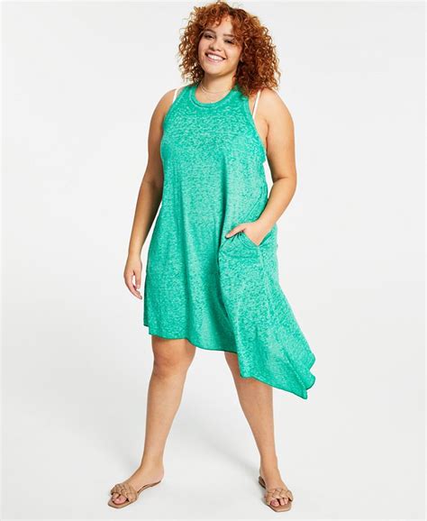 Becca Etc Plus Size Beach Date Cover Up Dress Macys
