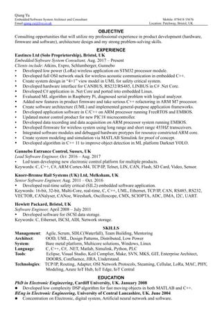 Qiang Yu PDF